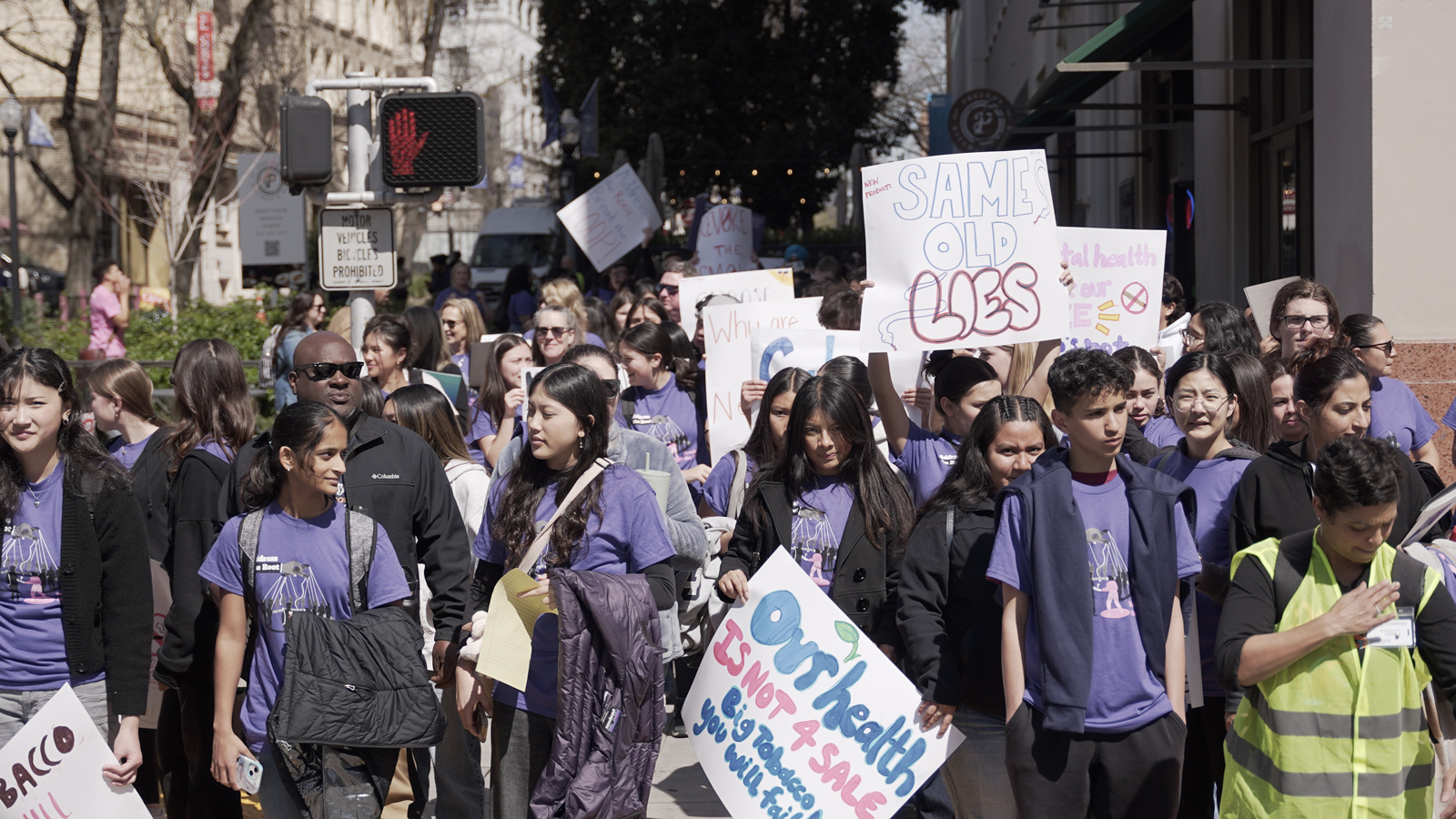 350+ California Teens Rally at State Capitol Against the Tobacco ...